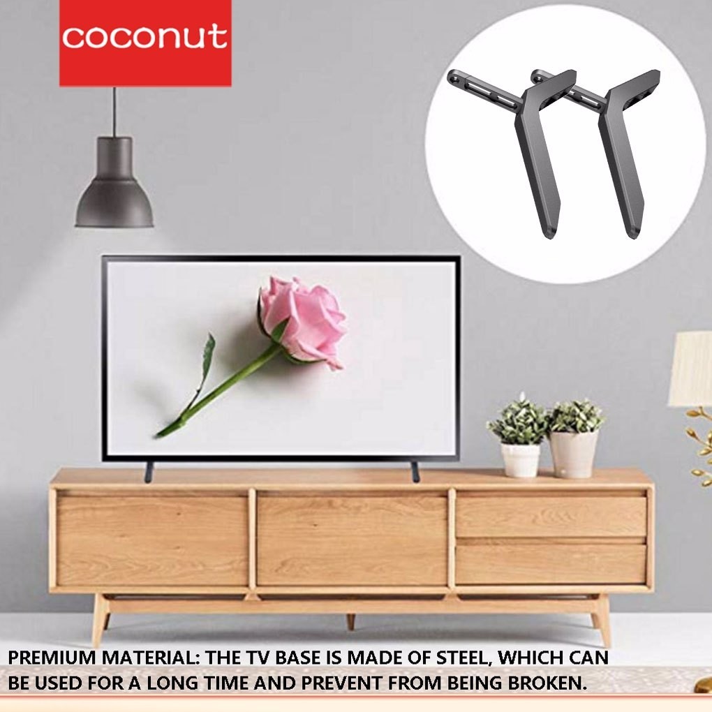 【Coco】Household Steel TV Bases LCD Pedestal Exquisite Wear-resistant ...