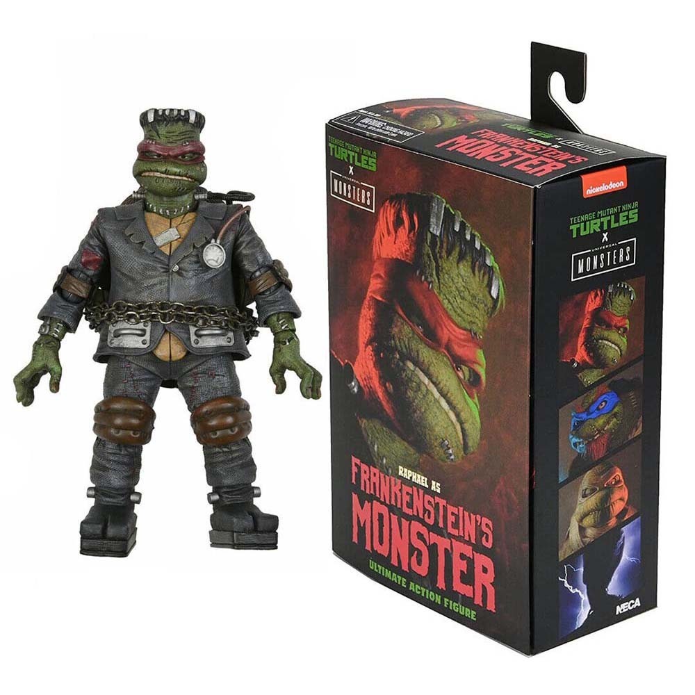 NECA TMNT Universal Monsters Ultimate Raphael Frankenstein’s Monster ...
