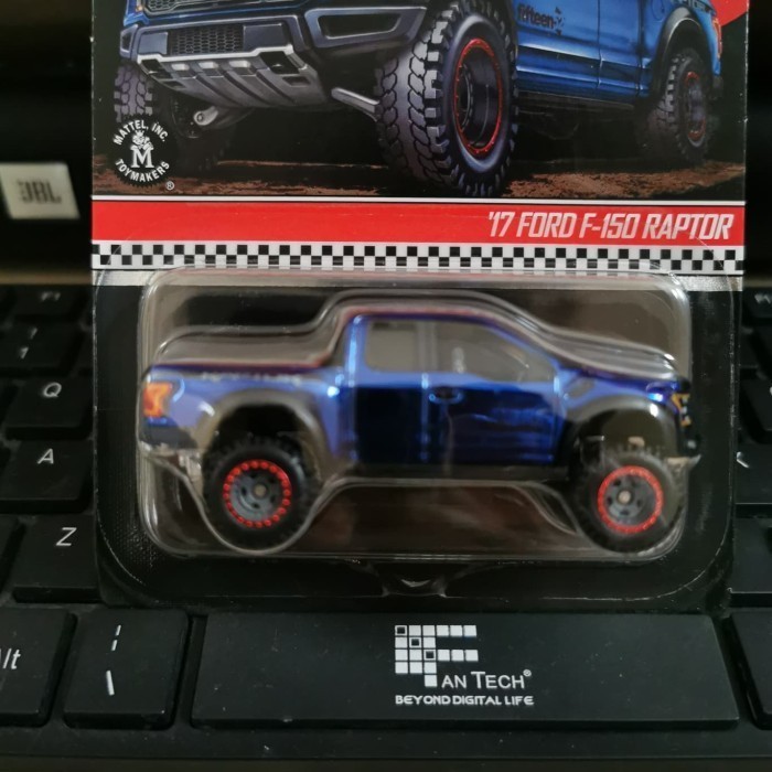 Hotwheels RLC 17 Ford F-150 Raptor Blue Special Color Red | Shopee Malaysia
