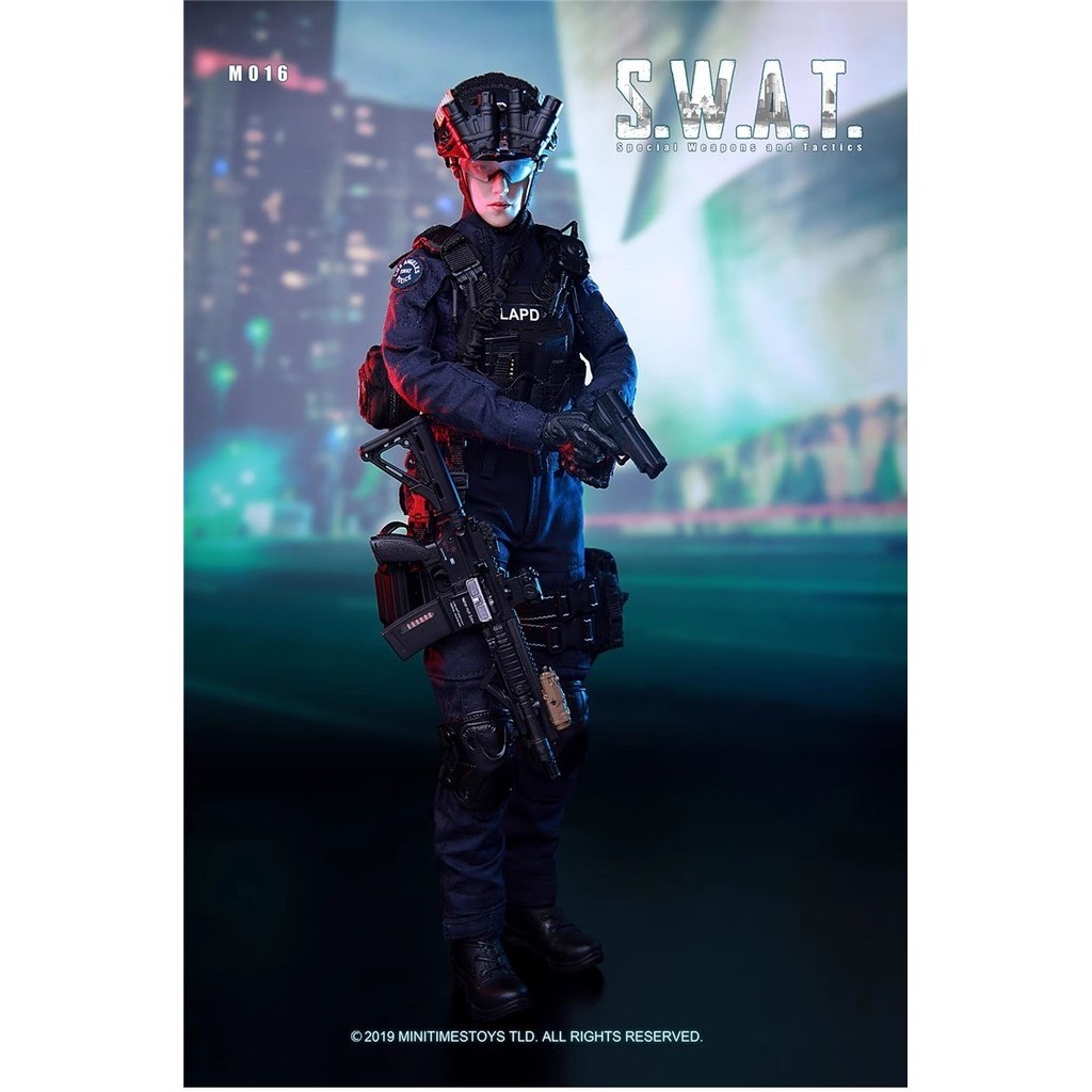 Minitimes toys 1/6 Miniature Soldier Model M016 LAPD LAPD | Shopee Malaysia