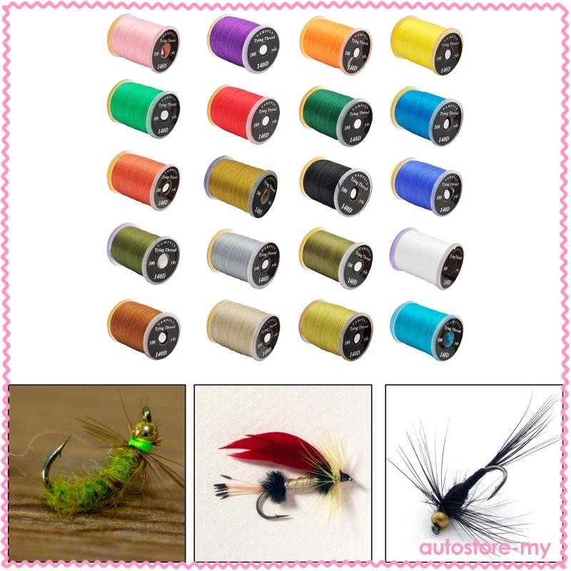 [AutostoreMY] Fly Tying Thread Fly Tying Supplies Strong for Buzzers ...