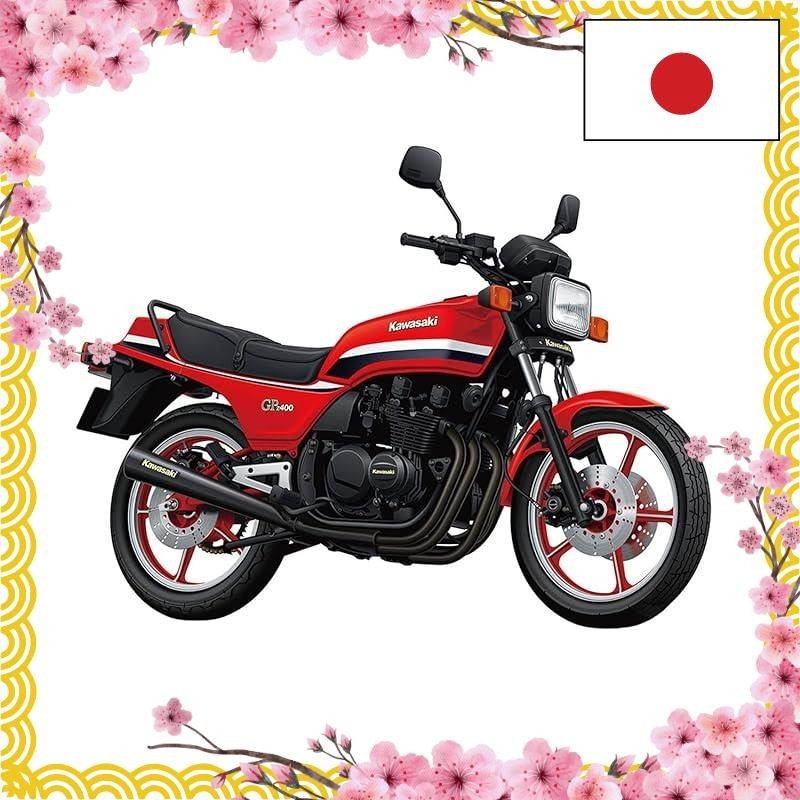 Aoshima Bunka Kyozai Co., Ltd. 1/12 The Bike Series No.17 Kawasaki KZ400M Z400GP 1982 Plastic ...