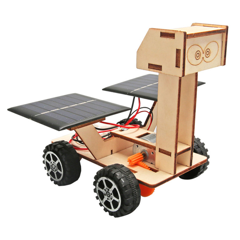 Assemble Solar Creative DIY Car Motor Robot Kit Lunar Exploration Car ...