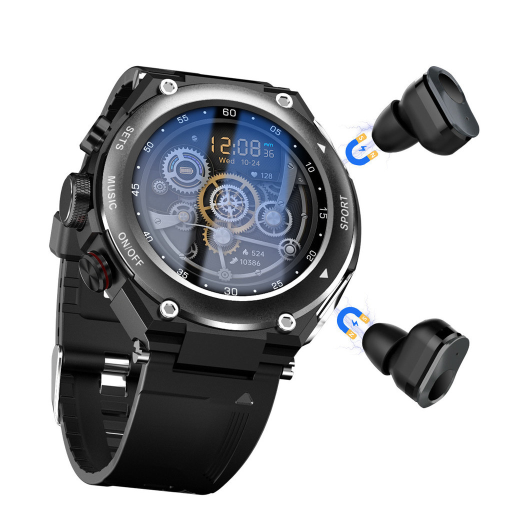 New Style T92Pro Smart Watch TWS Bluetooth Headset Three-in-One Call ...