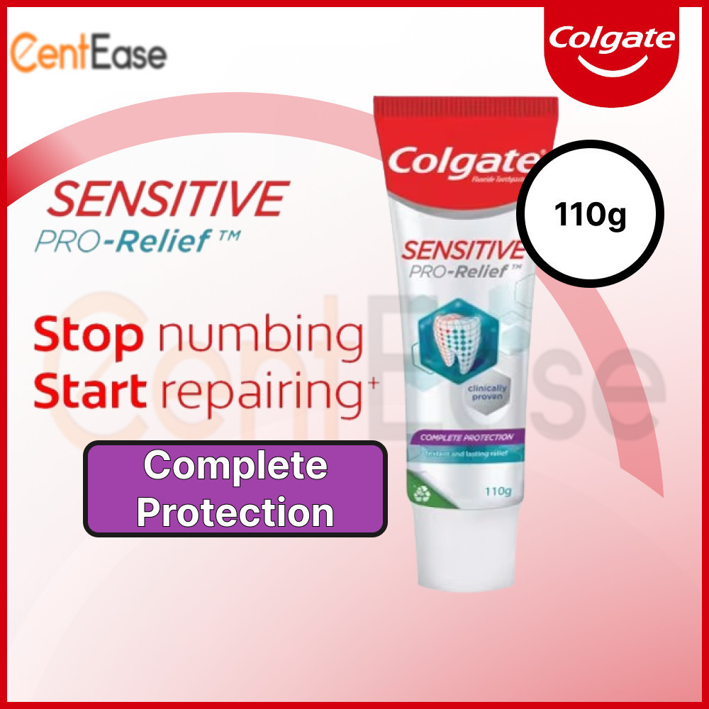 Colgate Sensitive Pro-Relief Complete Protection Toothpaste 110g (Exp ...