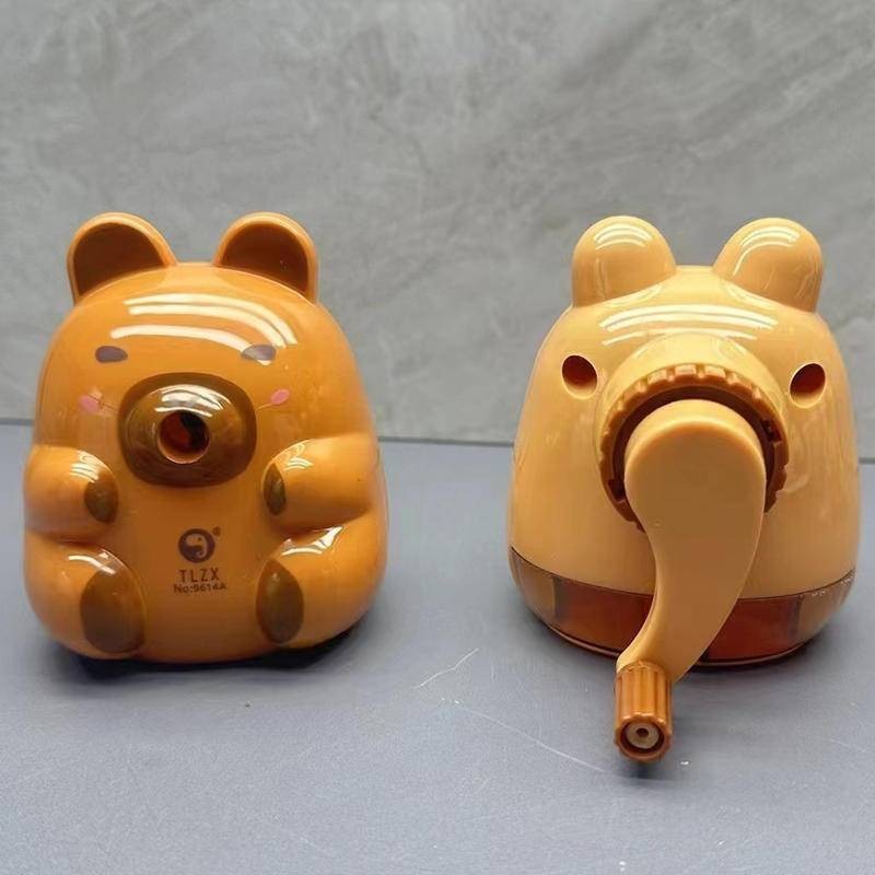 Capybara Pencil Sharpener Cartoon Mechanical Pencil Sharpener Hand ...