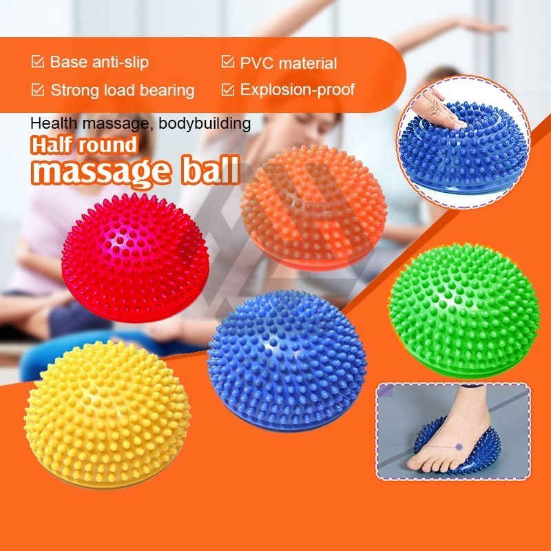3H Bola Keseimbangan/Bola Yoga/Balance Ball Gym Ball Sensory Half Round ...
