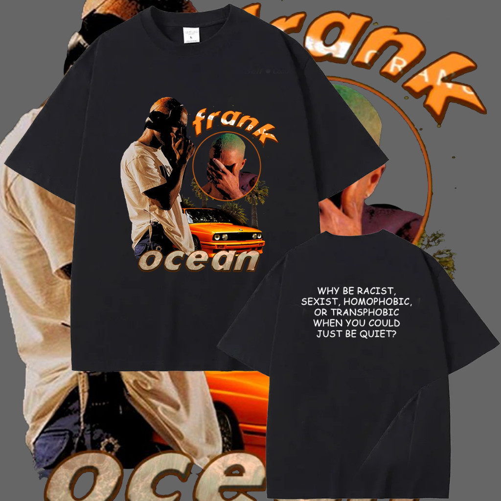 FRANK OCEAN Blond 2pac Tupac Hiphop Rap T-Shirt Cotton 1 Fabric Can Be ...