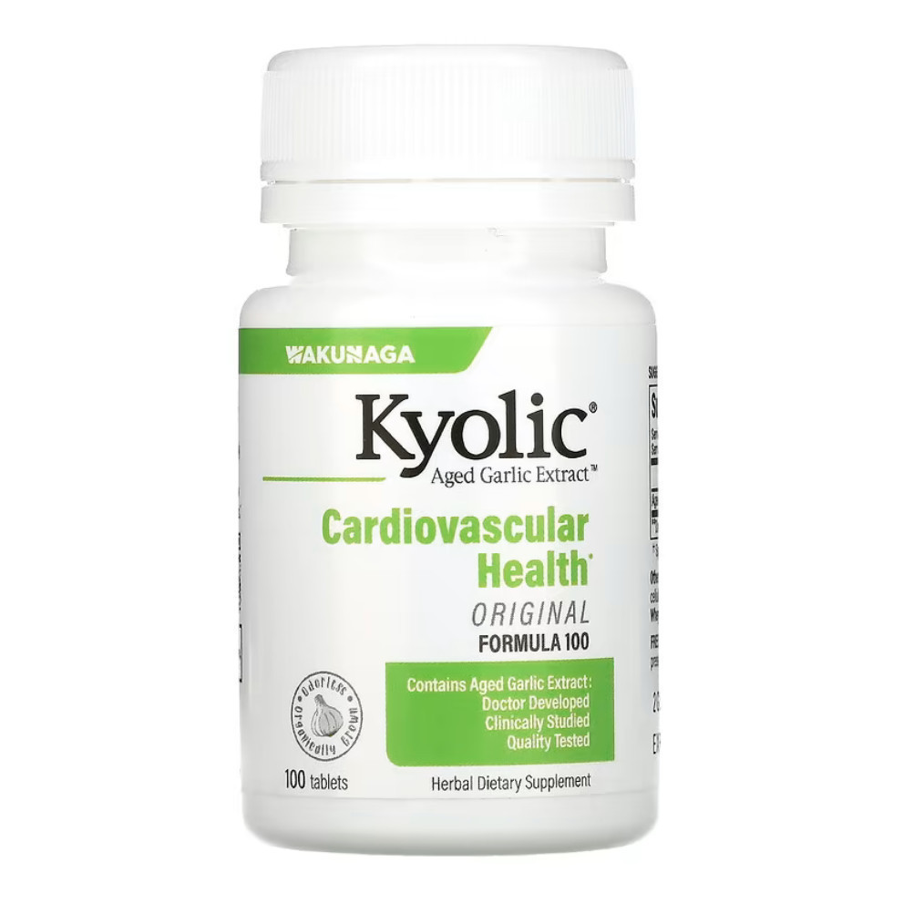 Kyolic, Cardiovascular Health, Aged Garlic Extract 600mg (Made in USA ...