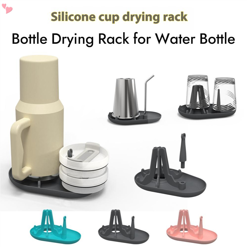 Water Bottle Drying Rack, Silicone Dryer Rack for Stanley Cup ...