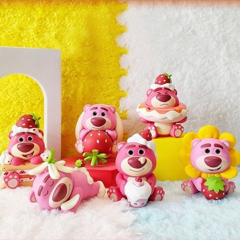 GPO - Lotso pink Action Figure Lotso Toy Story Cute Display pink Bear ...