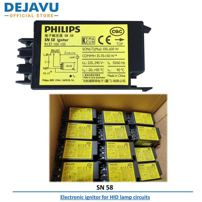 Philips SN 58 HID Ignito (for SON lights + BSNE Ballast) | Shopee Malaysia