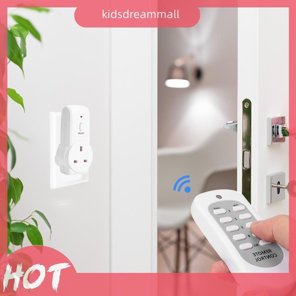 [KidsDreamMall.my] UK Plug Wireless Remote Control Smart Socket ...