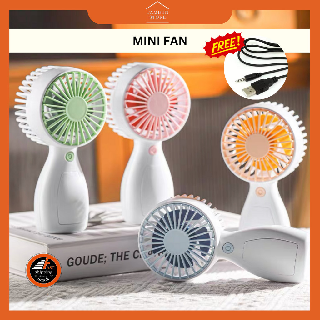 Portable Cute Mini Handheld Fan Student Air Cooler Electric ...