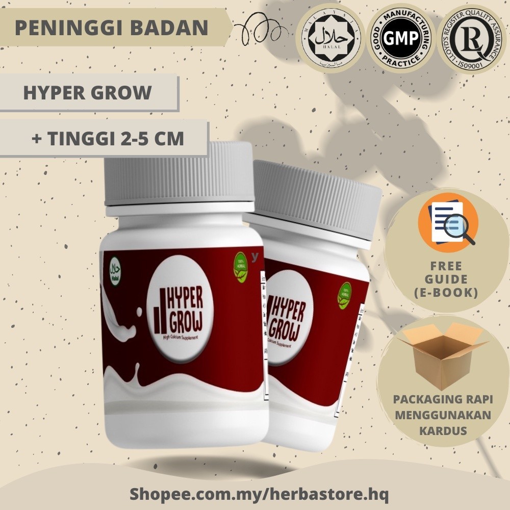 UBAT TINGGI BADAN HYPER GROW UP ORIGINAL supplement peninggi badan ...