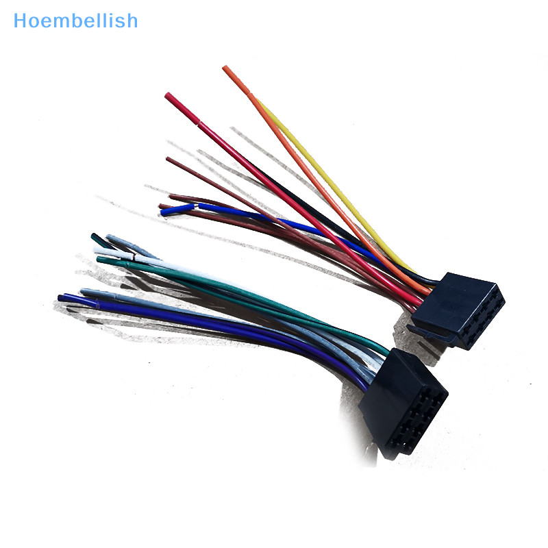 Hoe> Universal Adapters Wire Harness Adapter Female ISO Wiring Car ...