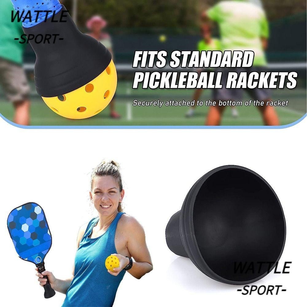 WA-SPORT Peak Racquet Picker, Silicone Convenient Pickleball Ball ...