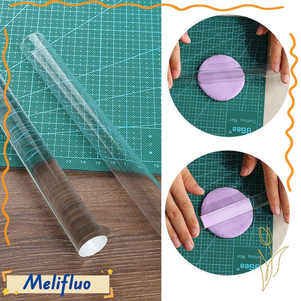 MELIFLUO Clay Roller Shaping Ceramic Cylindrical Sticks Acrylic Rod ...