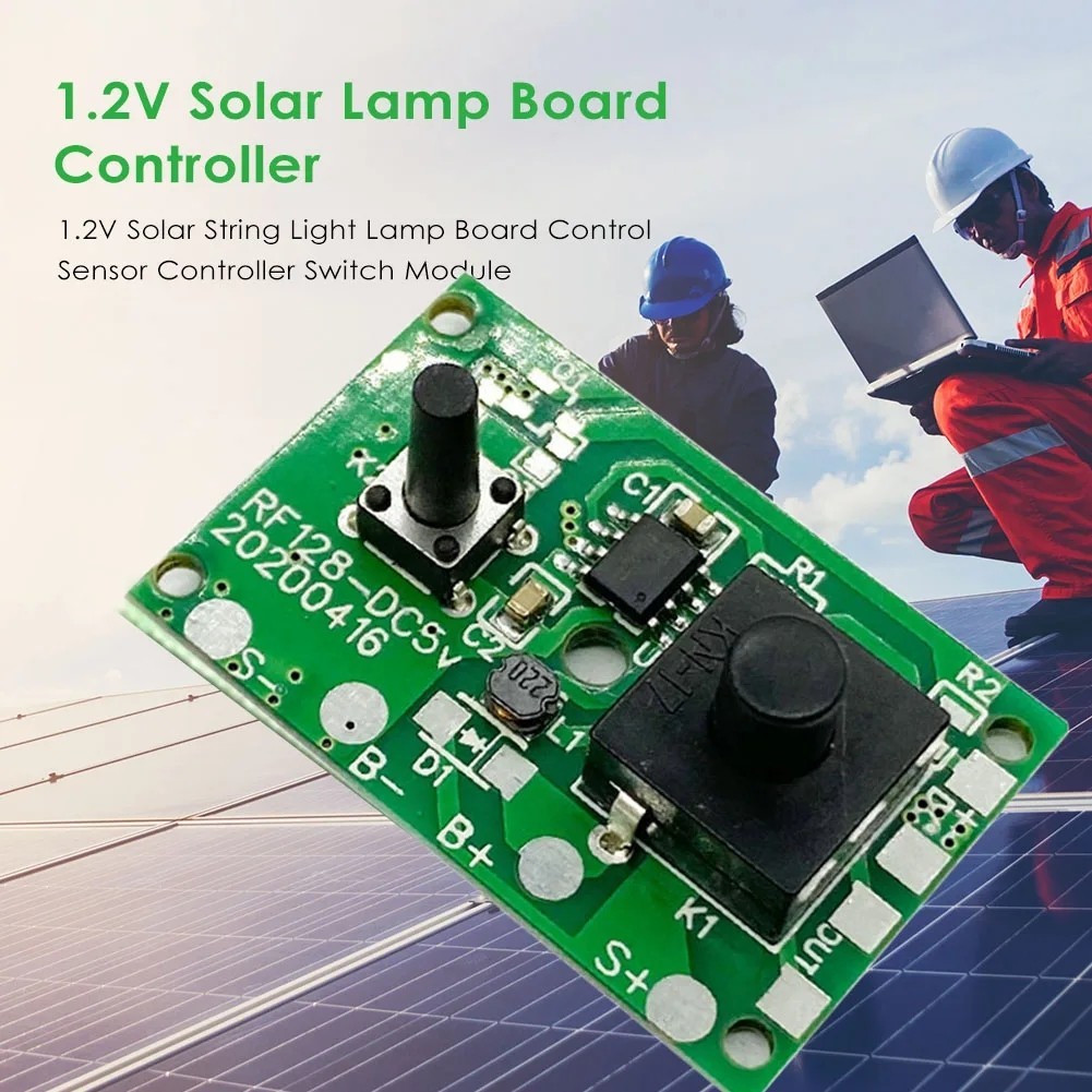 THEBEST 3.7V Boost 24V 31V Solar Lamp String Control Board DIY Solar ...