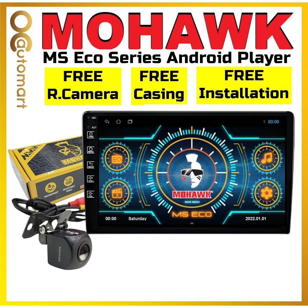 FREE Camera Casing Mohawk MS ECO / RK Series Car Android Player AHD IPS ...