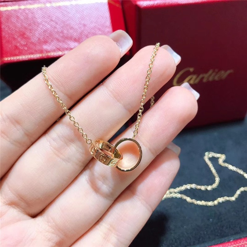 Cartier Cartier Love 18K Gold Classic Ring Double Ring No Diamond ...