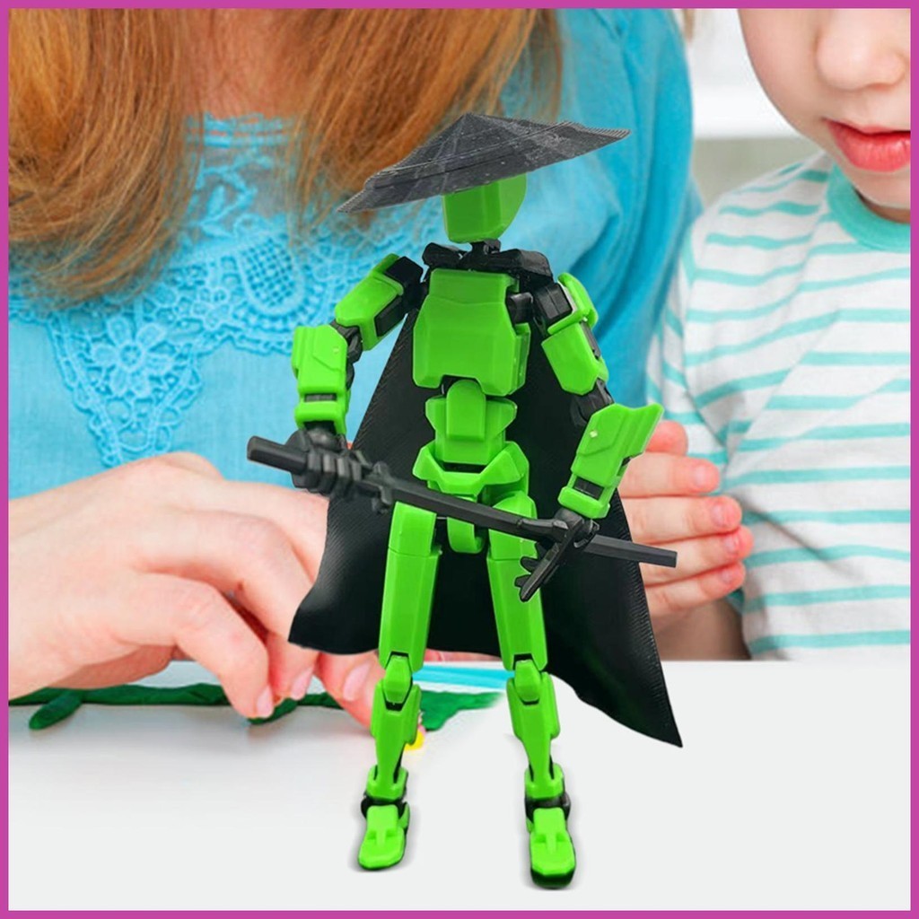 Multi-joint Movable Robot Articulated Figure Robot Movable 3D Printed ...