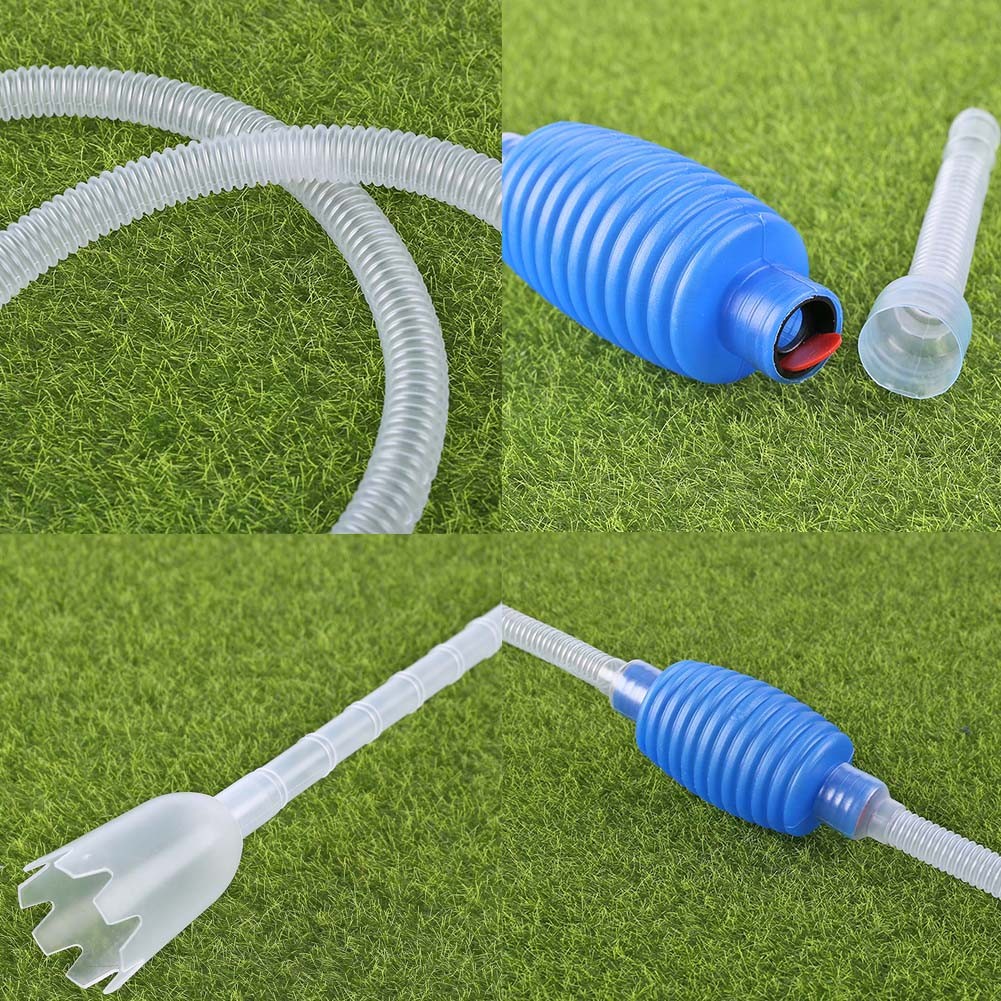 Aquarium Fish Tank Vacuum Siphon Gravel Suction Filter Cleaner Water ...