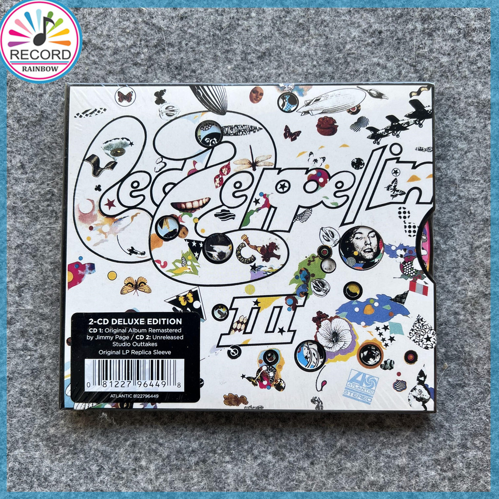 Led Zeppelin 3 III Original 2CD Brand New Album [Sealed] MY-POP ...