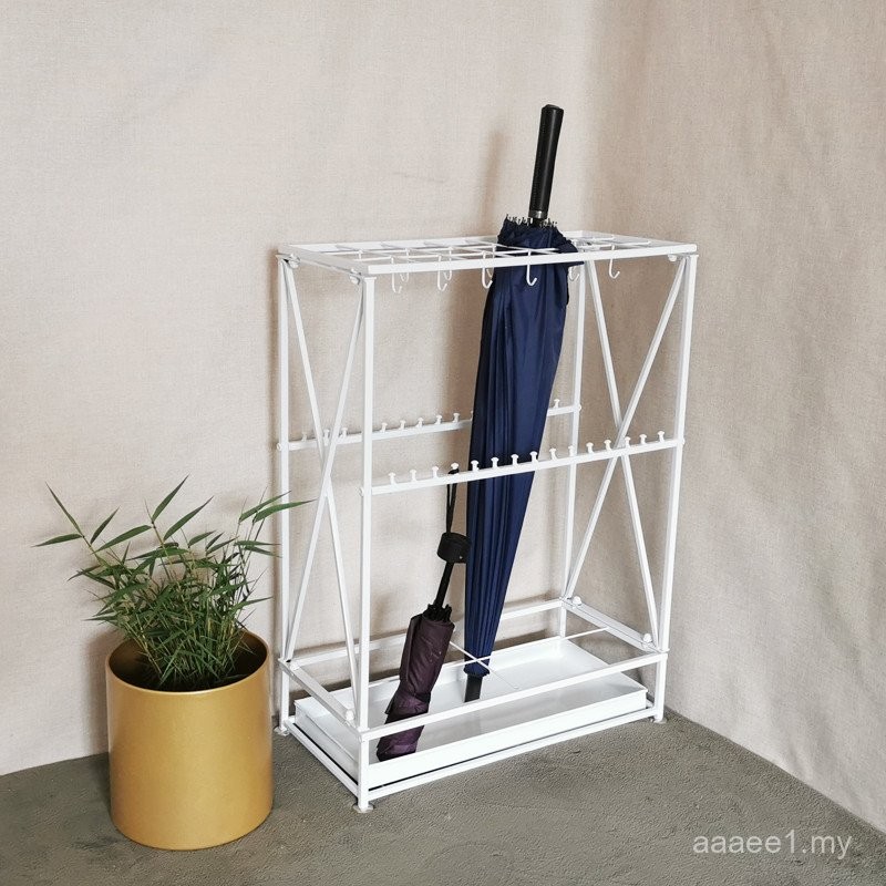 Iron Umbrella Rack Household Umbrella Storage Rack Hotel Lobby Long ...
