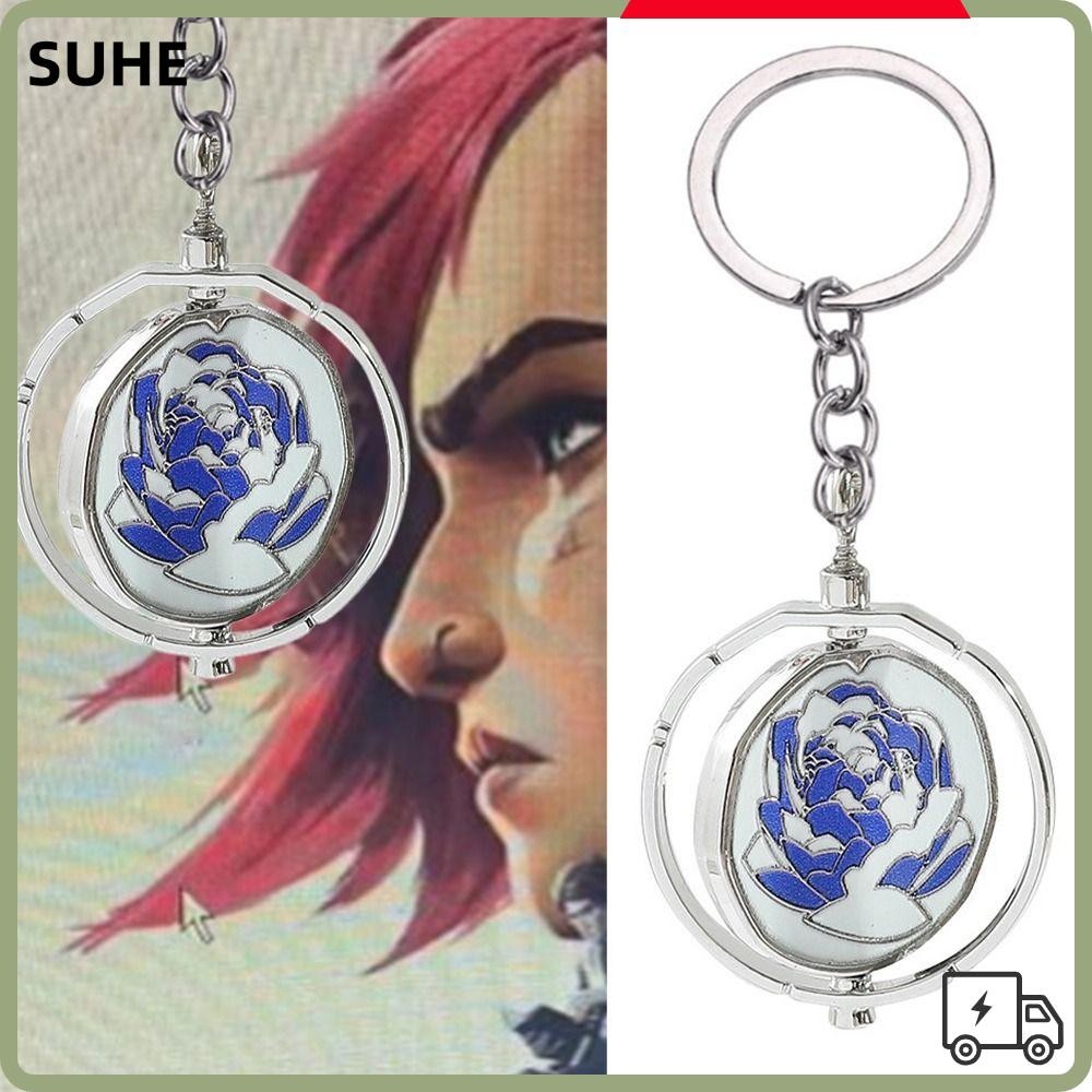 LUCKY-SUHE Jinx Ekko Head Portrait, Ekko Regret Regret Blue Rose ...