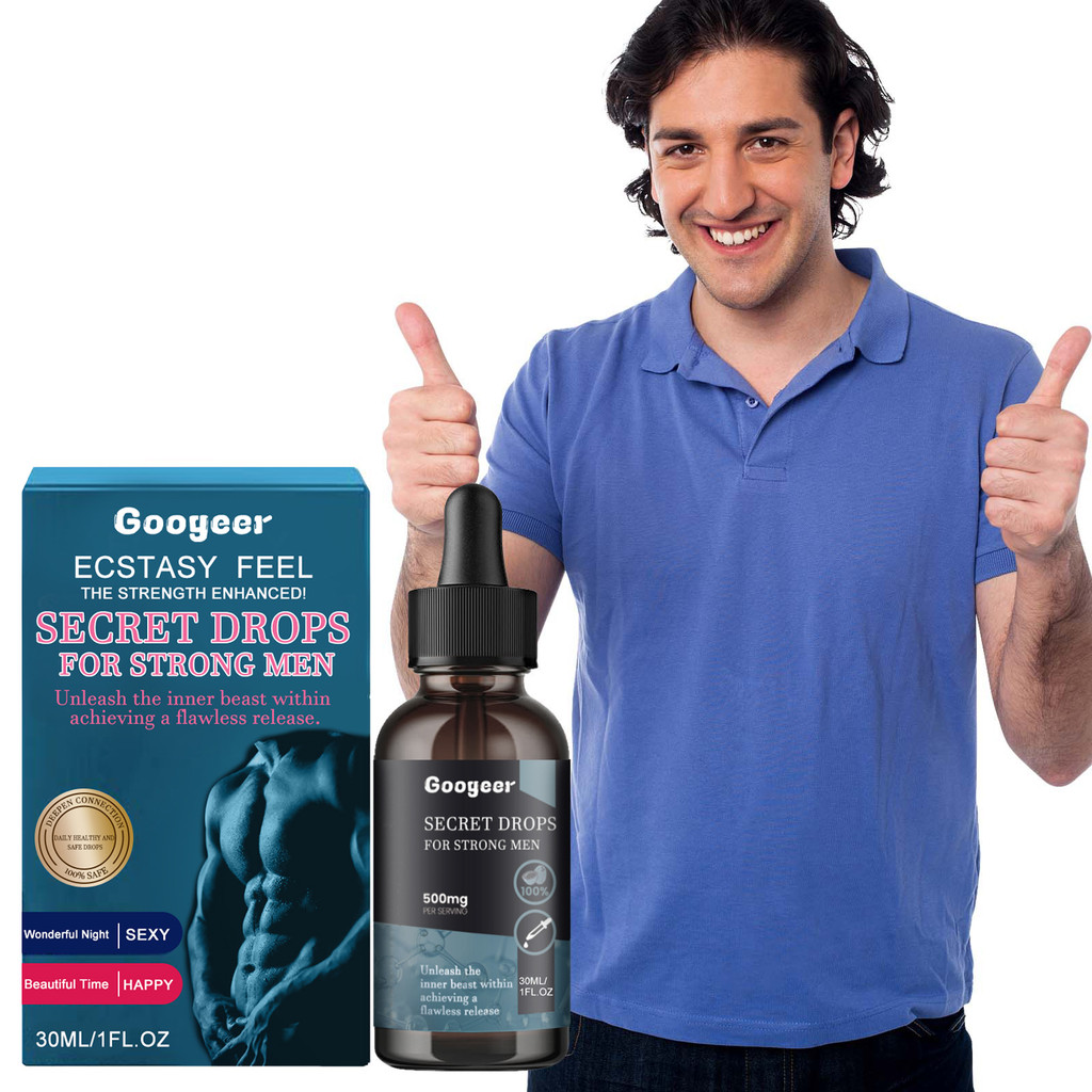 Googeer Male Strong Secret Drops Relieve Anxiety Relax Body Mind ...