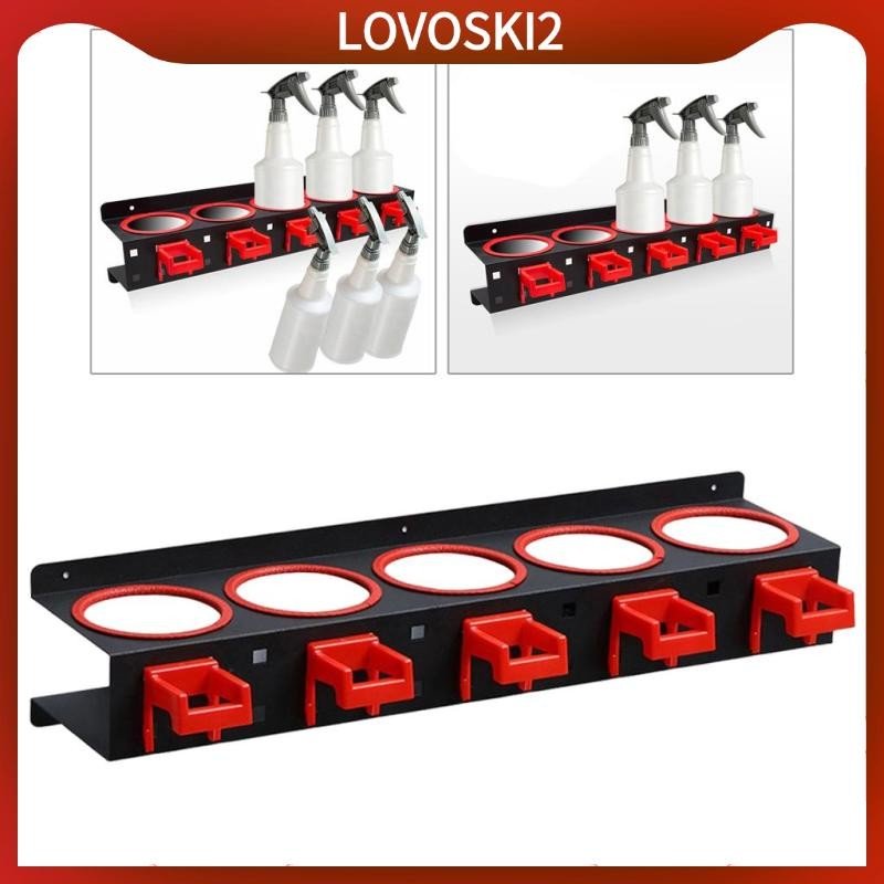 [LovoskiacMY] Spray Bottle Storage Rack Wall Mounted Can Mountable Rack ...
