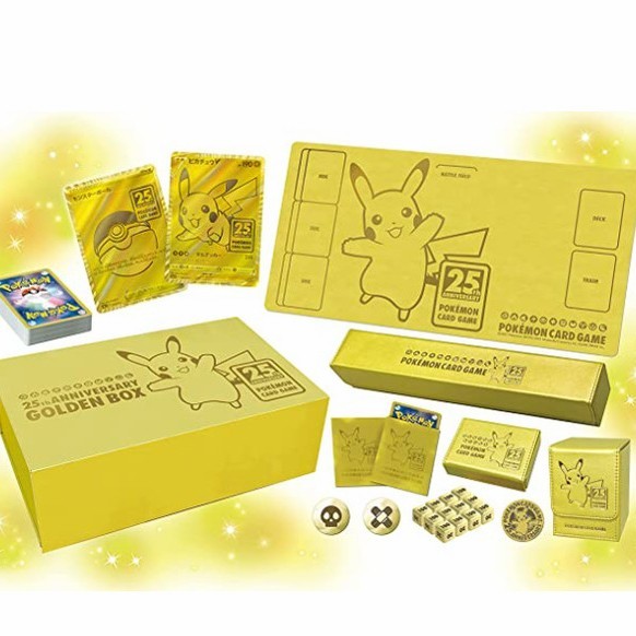 *READY* Pokemon 25th Anniversary Golden Box | Shopee Malaysia