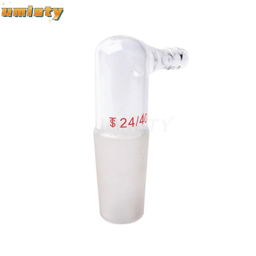 UMISTY Vacuum Adapter, Heavy Duty 90 Degree Gas Adapter, Borosilicate ...