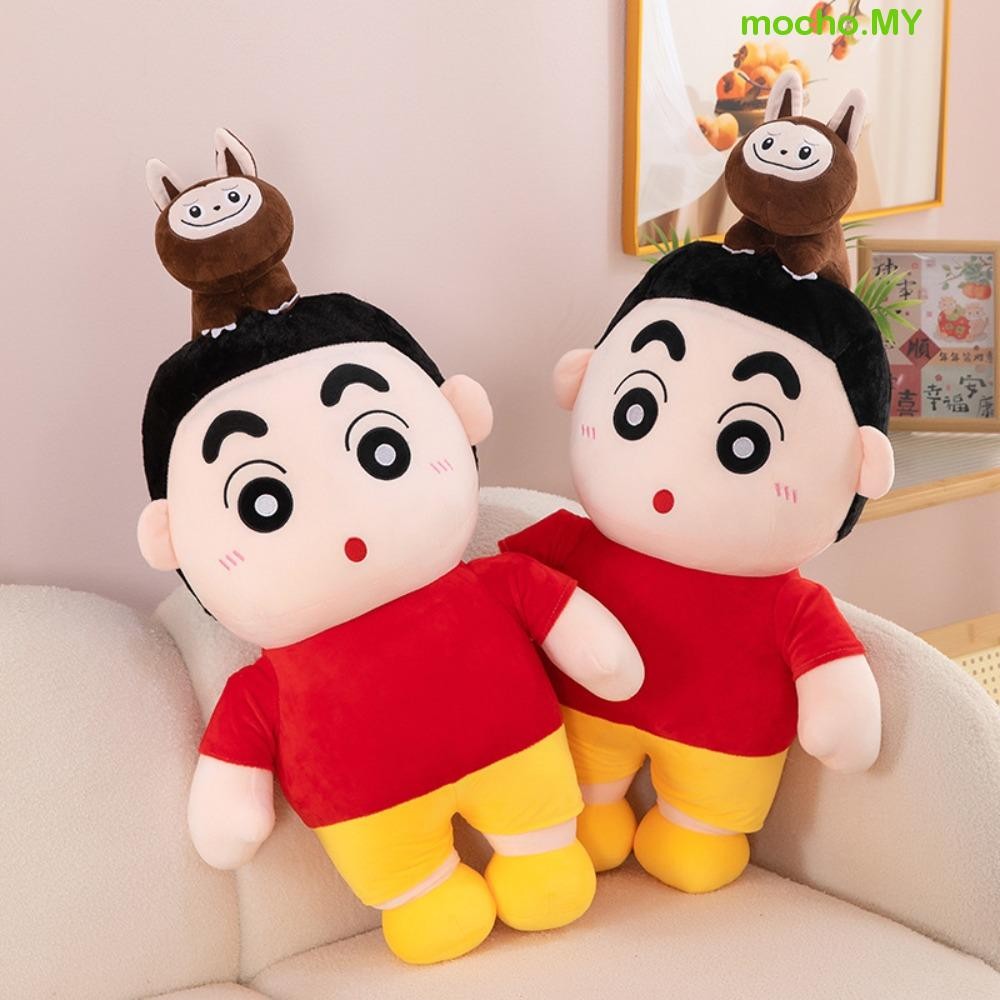 MOCHO Labubu Crayon Shin Chan Plush Toy, Stuffed Cute Labubu Crayon ...