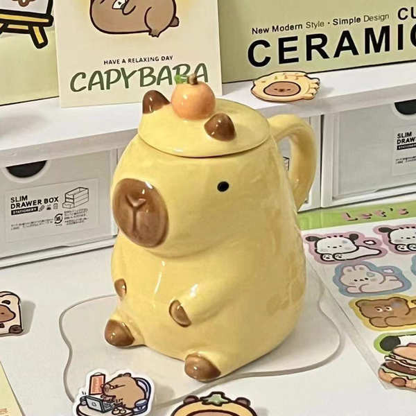 kapibara 卡皮巴拉 botol air capybara botol air budak botol air budak lelaki ...