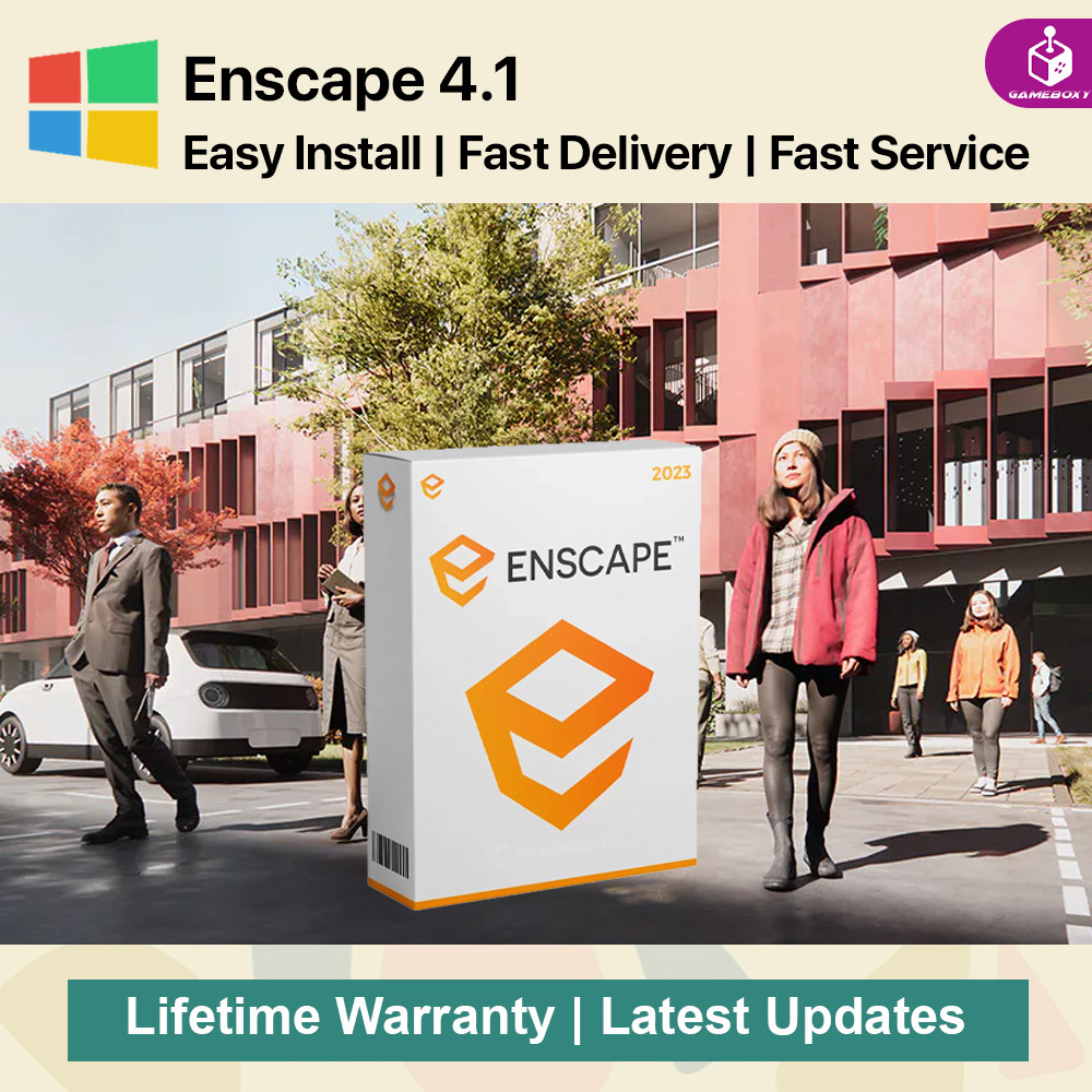 🔥 LATEST Enscape 4.1 + Asset Library | 🖥️ Enscape for Windows | ⚡ Easy ...