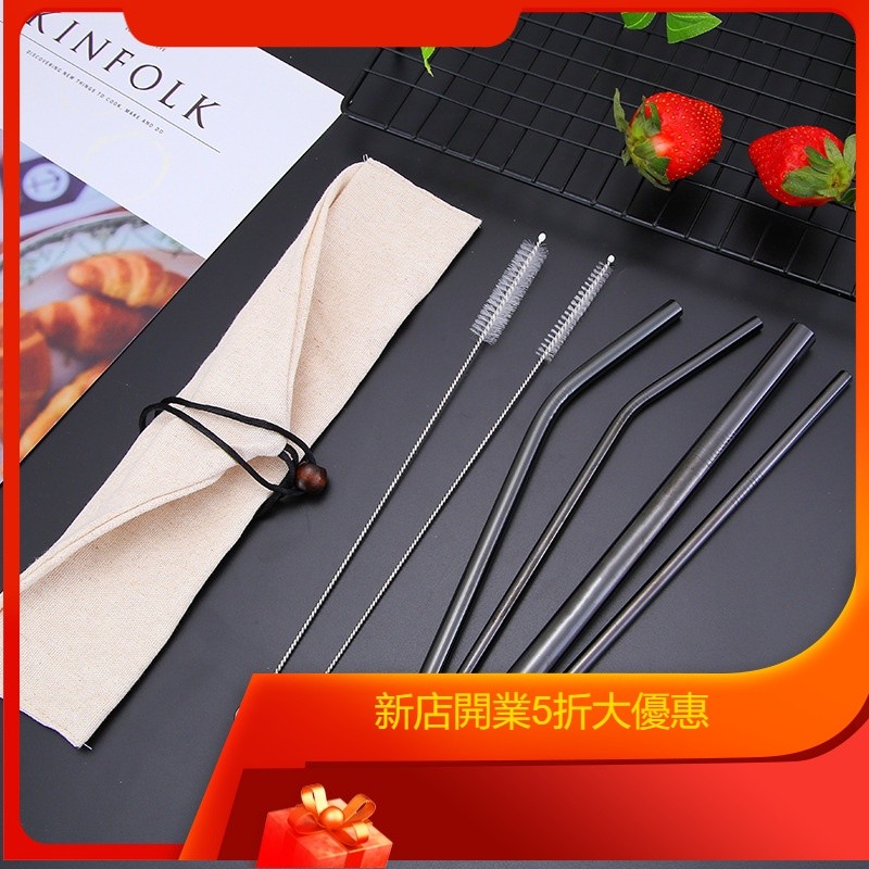 304 stainless steel straw gold-plated color thickened straight pipe ...