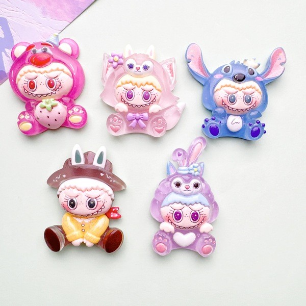 labubu case labubu casing labubu手机壳 labubu phone case Resin Accessories ...