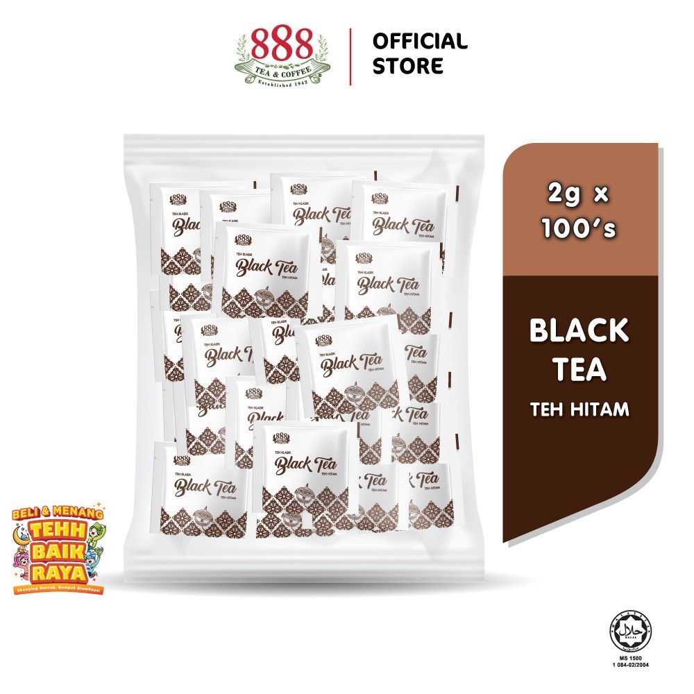 888 Black Tea Teabag (2g x 100s) | Shopee Malaysia