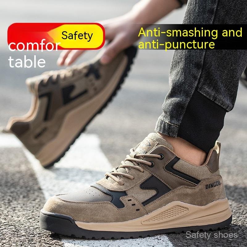 Safety Boots Safety Shoes Steel Toe Lightweight Work Shoes Wear ...