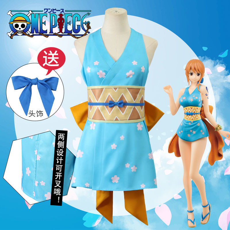 One Piece cos Clothing One Piece RED Theatrical Version The World Nami ...
