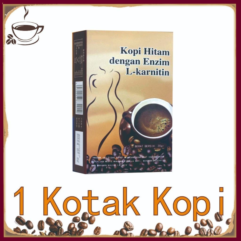 【Ready Stock】HALAL COFFEE Kopi Hitam Dengan Enzim L-Karnitin | Black ...