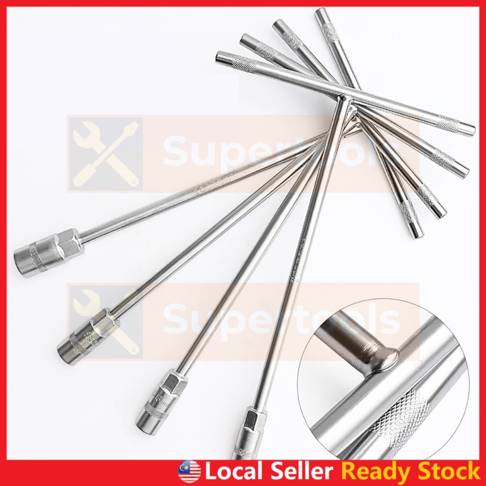 T Handle Socket Wrench T-Handle T-Wrench Extended Spanar Heavy Duty ...