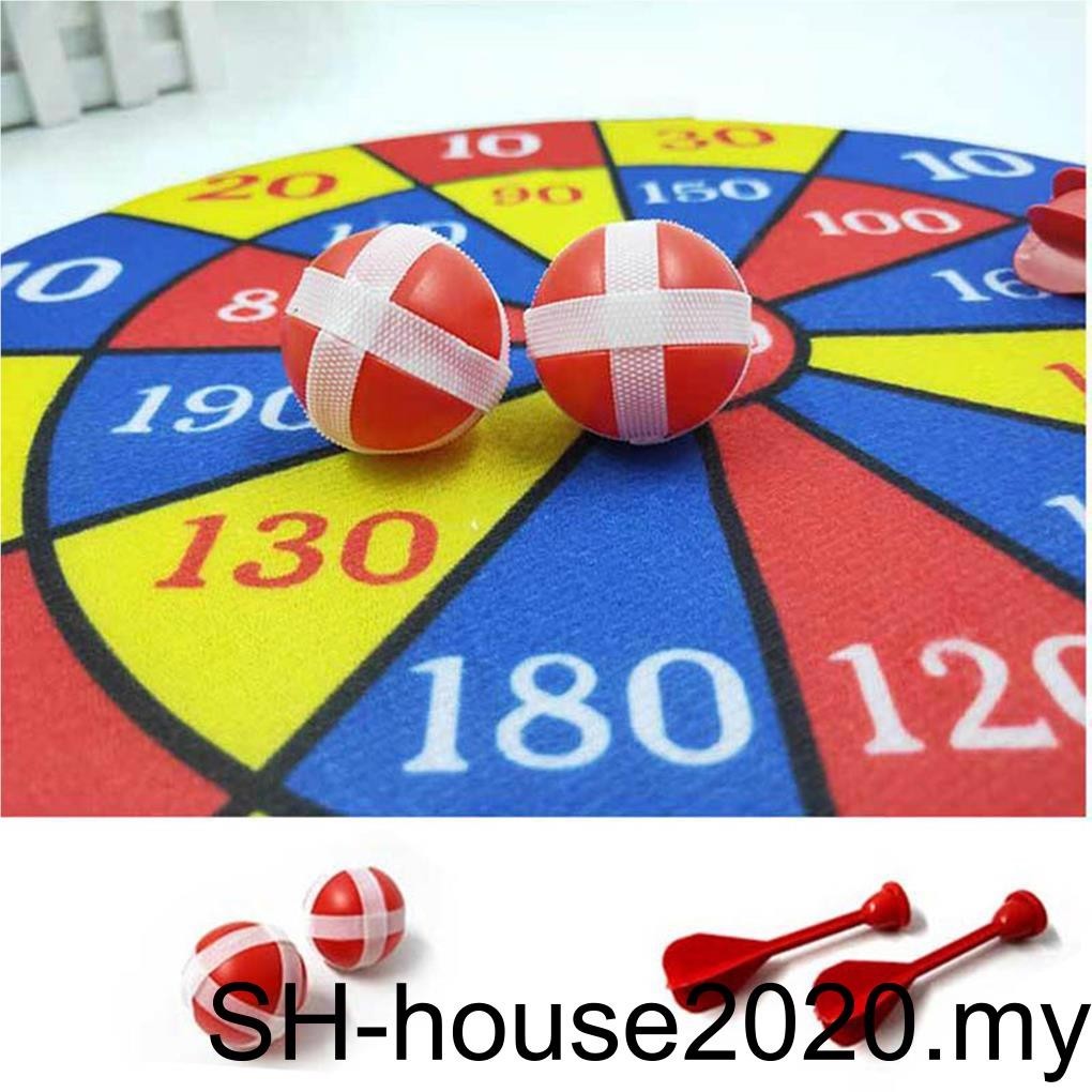 Funny Party Darts Games Fabric Plate Dart Sport Boards Target Double ...