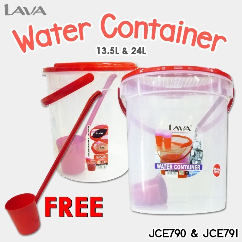 LAVA WATER CONTAINER Plastic BPA free Water ContainerWater Juice ...