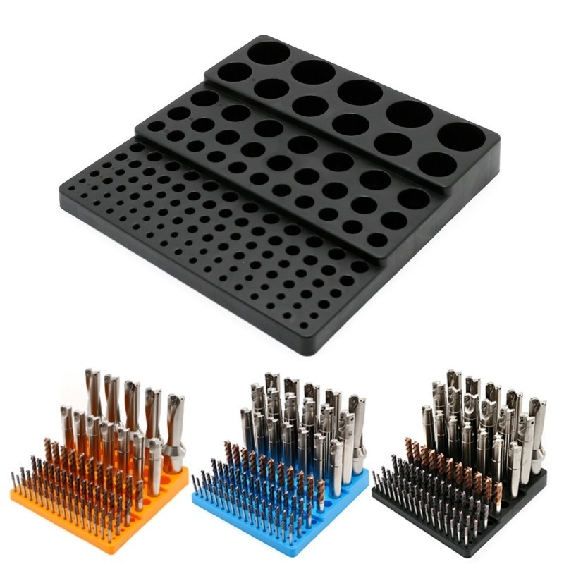 PCF* Drill Bit Storage Box Milling Cutter Drill Finishings Organizers ...