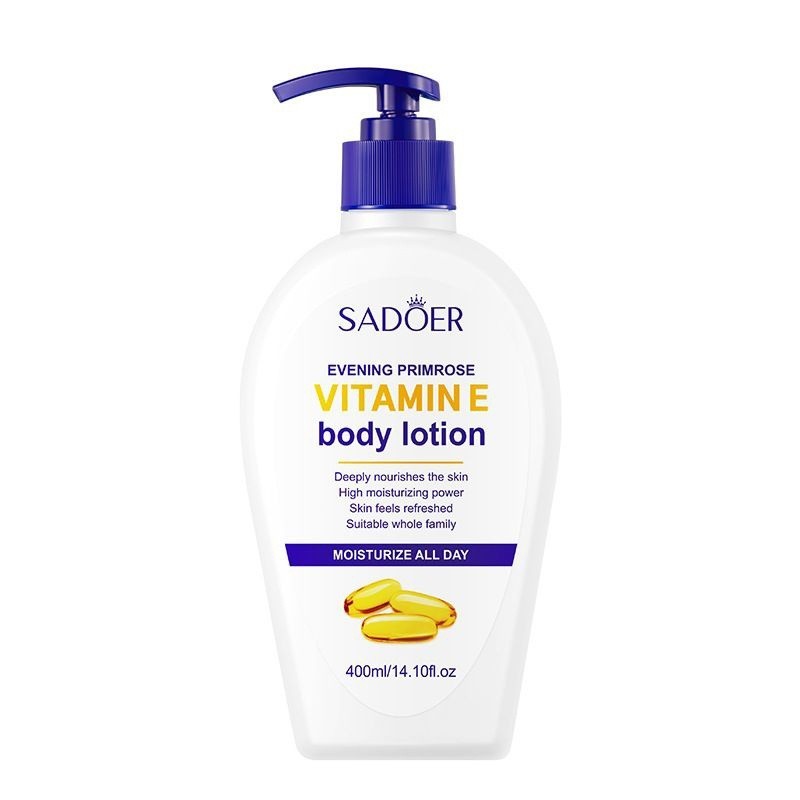 SADOER_Official Vitamin E Body Lotion Nourishing and Moisturizing 400ml SADOER Vitamin E Body ...