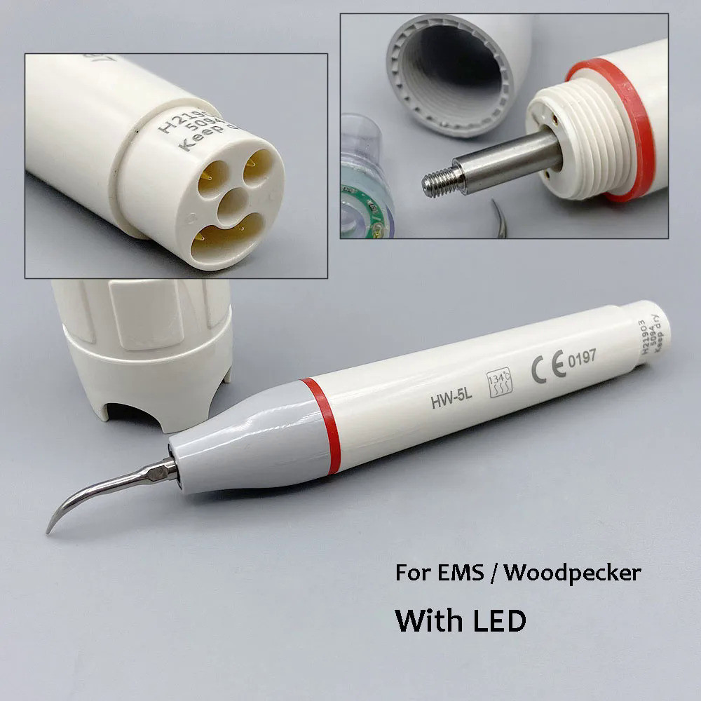 HW-5L Dental Ultrasonic Scaler Handpiece with LED for Woodpecker / EMS ...