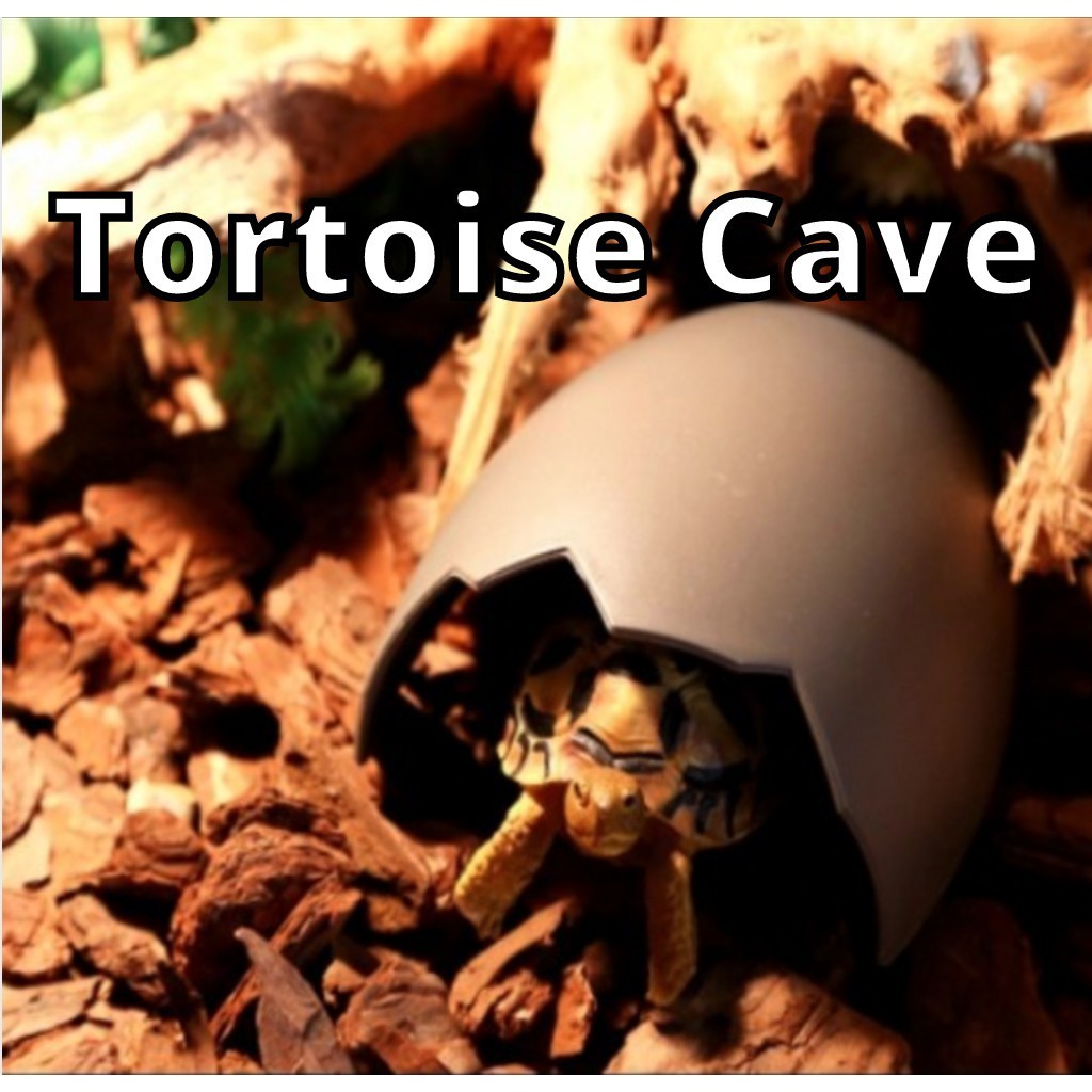 Tortoise Cave （陆龟蜥蜴恐龙蛋壳躲避）Tortoise Hide Tortoise Shelter Tortoise House ...